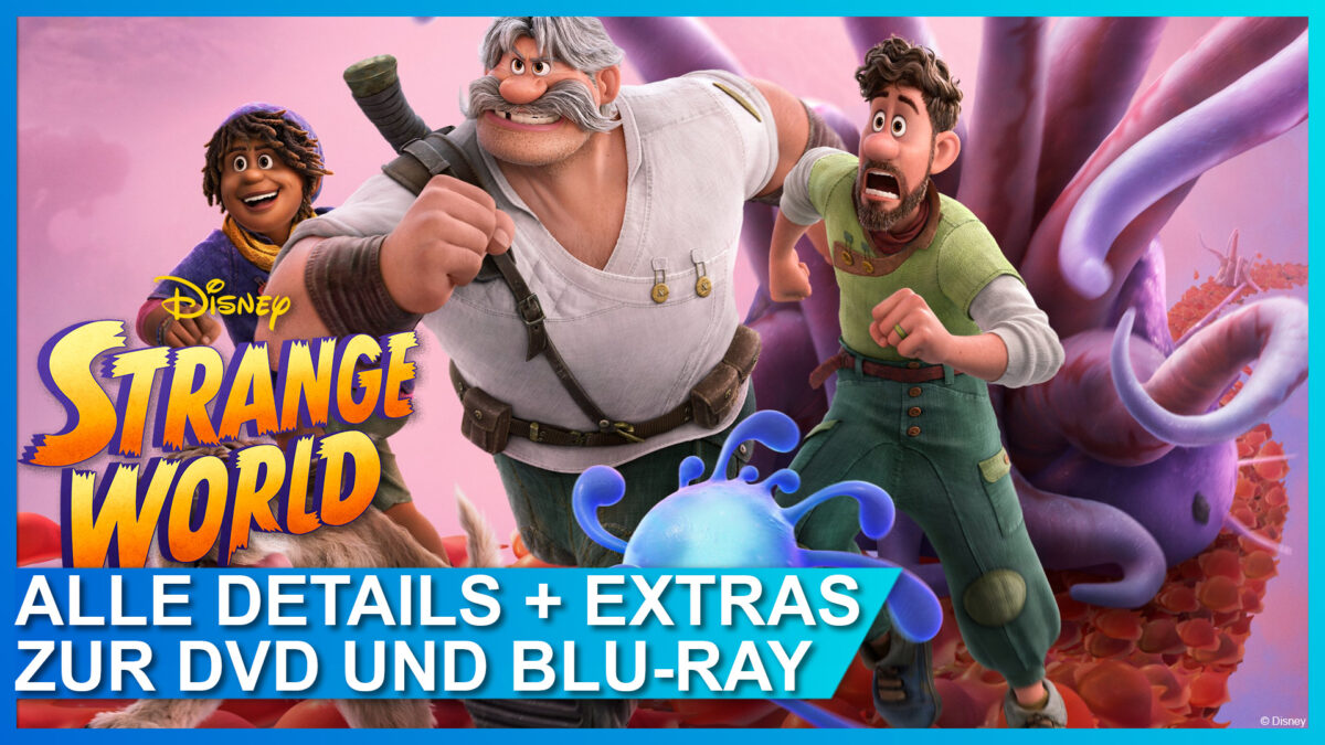 Strange World auf DVD, Blu-ray und im limitierten Blu-ray Steelbook ...